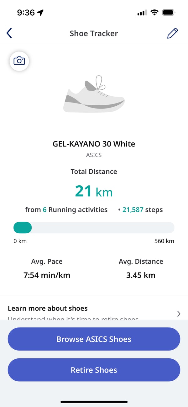 Shoe Tracking