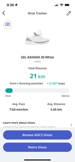 Shoe Tracking