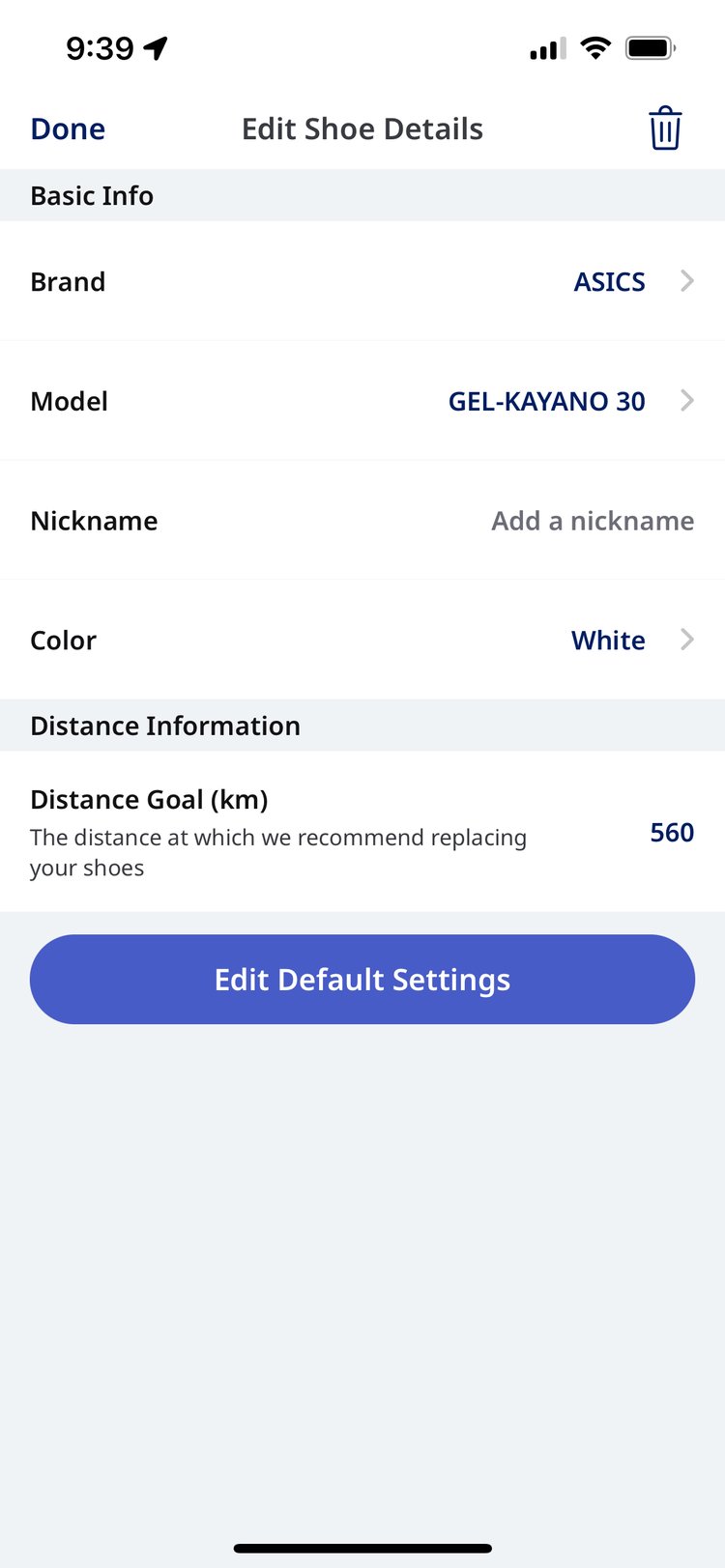 Shoe Tracking