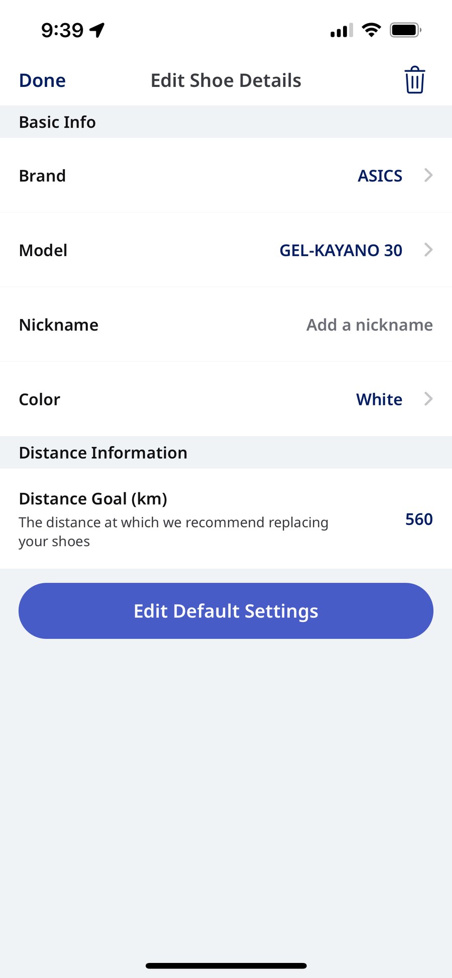 Shoe Tracking