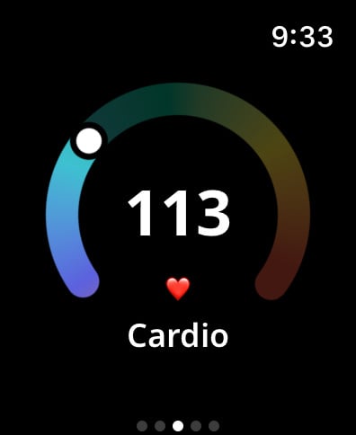 Apple Watch tracking