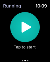 Apple Watch tracking