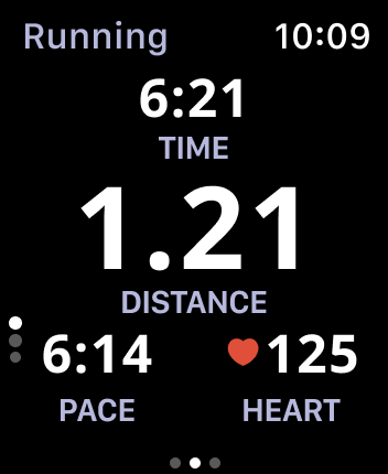 Apple Watch tracking